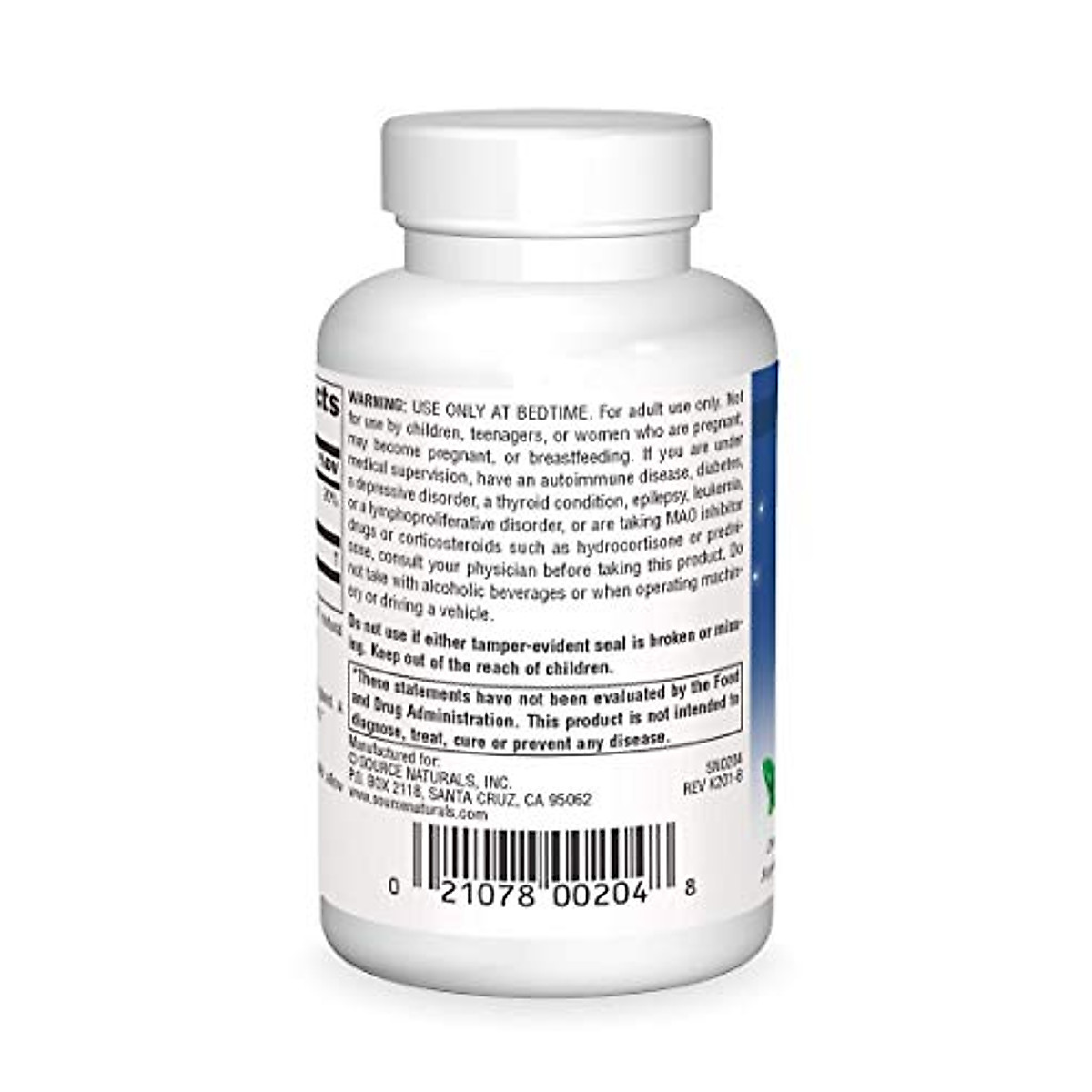 Source Naturals Melatonin 2.5 mg - 240 Peppermint Flavored Lozenges