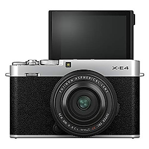Fujifilm X-E4 XF27mmF2.8 Kit - Silver