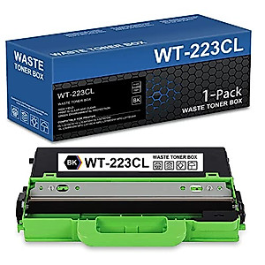 BERYINK WT223CL Compatible WT-223CL Waste Toner Box Replacement for Brother HL-L3210CW HL-L3230CDW HL-L3270CDW HL-L3290CDW FC-L3770CDW MFC-L3710CW MFC-L3750CDW Printer (1 Pack, Black)