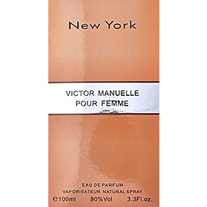 Victor Manuelle New York Pour Femme Eau de Parfum Spray for Women, 3.3 Ounce