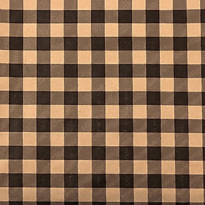 JAM Paper Assorted Gift Wrap - Christmas Kraft Wrapping Paper - 125 Sq Ft Total - Kraft Christmas Set - 5 Rolls/Pack