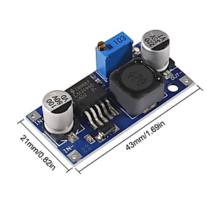 Diitao 10PCS LM2596 DC-DC Buck Converter Step Down Modules 3A 3-40V to 1.5-35V High Efficiency Voltage Regulator Buck Converter Adjustable