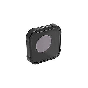 QKOO Neutral Density ND8/16/32 Filters for GoPro Hero 13 12 11 10 9 Black (Works with Media Mod) (Directly Replace The Standard Protective Lens On Your Camera)