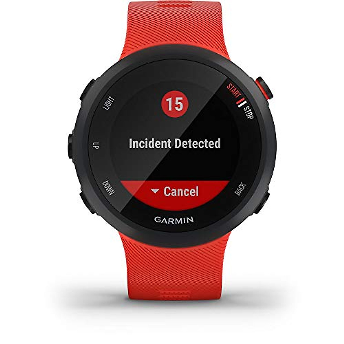 Garmin 010-N2156-06 Forerunner 45 GPS Heart Rate Monitor Running Smartwatch (Lava Red) - (Renewed)