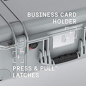 Pelican Air 1535 Case with Foam - Silver