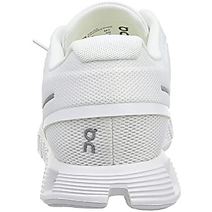 On Men's Cloud 5 Sneakers, All White, 9.5