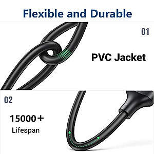 Lightning to HDMI Adapter Cable for iPhone,[Apple MFi Certified] 1080P HDTV Cable Adapter Digital AV Sync Screen Connector Compatible with iPhone/iPad/iPod on HD TV Monitor Projector - 6.6 Feet/2M