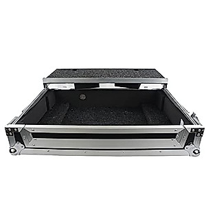 Harmony Audio Cases HCRNONEWLT Compatible With Rane One DJ Controller Flight DJ Road Custom Case With Laptop Tray