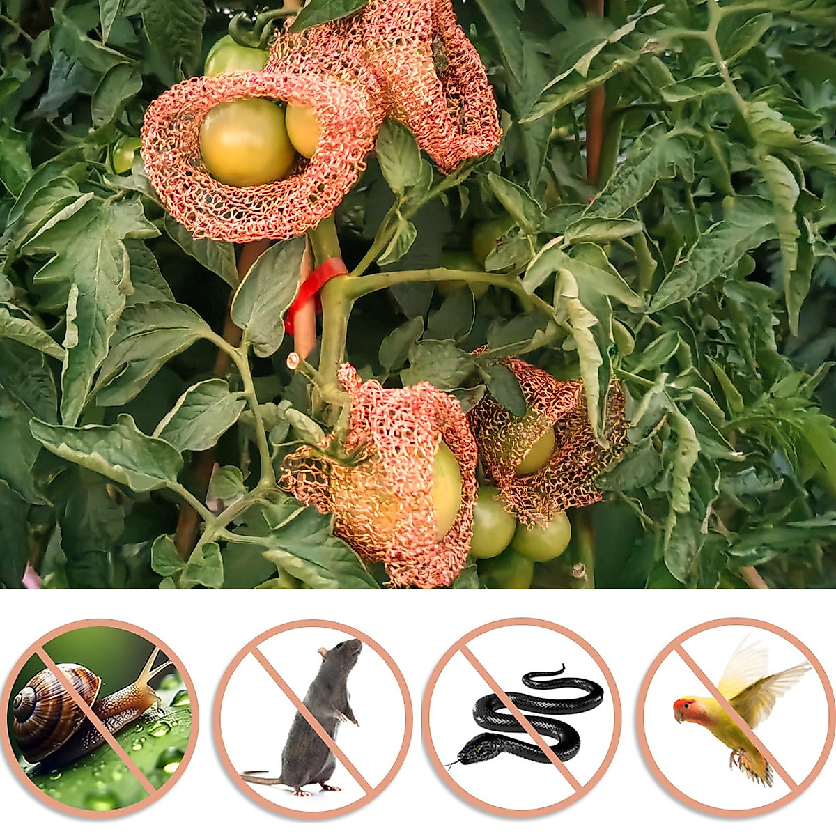 Copper Mesh, Rodent Mesh Sturdy Pure Copper Stuff-fit Wire Mesh for Gap Copper Blocker Fill Fabric 5" x 47"