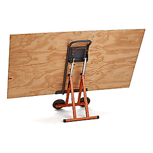 BORA Next Gen Panel Carrier, Panel Dolly and Table Saw Feed Stand That Adjusts from 28” to 38” H, PM-1850