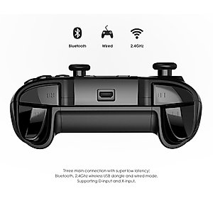 GameSir T2a With Phone Bracket Bluetooth Game Controller 2.4GHz Wireless USB Wired Gamepad for Android/TV Box/PC Windows/VR