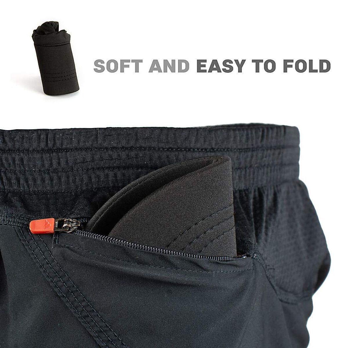 Gone For a Run Runners Lightweight Comfort Performance Visor | Black | One Size Fits Most