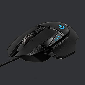 Logitech G502 Hero Wired Gaming Mouse + G Pro X Gaming Headset Bundle - Black