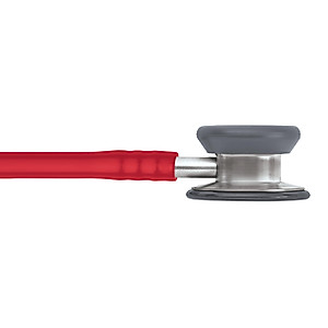 3M Littmann Classic II Pediatric Stethoscope, 2113R, Stainless Steel Chestpiece, 28" Red Tube