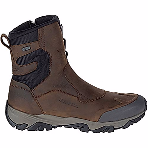 Merrell Men's COLDPACK ICE+ 8" Zip Polar Waterproof Snow Boot, Copper Mountain, 12 M US