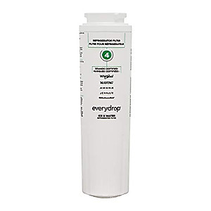 Everydrop by Whirlpool Ice and Water Refrigerator Filter 4, EDR4RXD1, Single-Pack & Affresh Washing Machine Cleaner, Cleans Front Load and Top Load Washers, Including HE, 6 Tablets