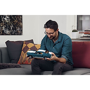 LEGO Creator Expert Ford Mustang 10265 Building Set - Exclusive Advanced Collector's Car Model, Featuring Detailed Interior, V8 Engine, Home and Office Display, Collectible for Adults and Teens