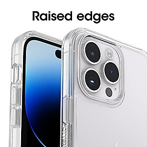 OtterBox IPhone 14 Pro Max (ONLY) Symmetry Series Case - CLEAR , Ultra-Sleek, Wireless Charging Compatible, Raised Edges Protect Camera & Screen