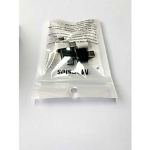 USB C to USB Adapter 4 Pack, USB Female to USB C Male OTG Adapter, USB C Adapter Compatible with MacBook Pro, Samsung Galaxy, Type-C Phones, Laptops, Tablets and More (2 Black and 2 White)