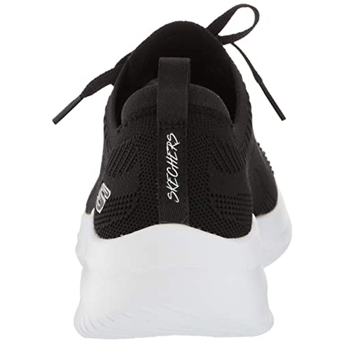 Skechers Sport Women's Women's Big Plan Sneaker, Black/White=BKW, 8.5