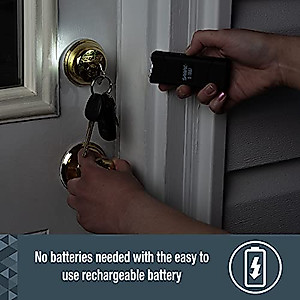 SABRE Self-Defense Kit with Pepper Spray and Stun Gun with Flashlight, 25 Bursts, 10-Foot (3-Meter) Range, Painful µC Charge, 120 Lumens, Rechargeable Battery, Safety Switch