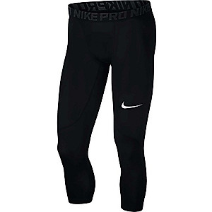 Nike Men's Pro 3qt Tight (Black/Anthracite/White, Medium)
