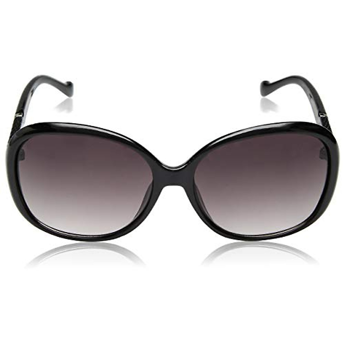 Jessica Simpson Women's J5393 Timeless and Elegant Vintage Oval Sunglasses with UV400 Protection - Glamorous Sunglasses for Women, 61mm