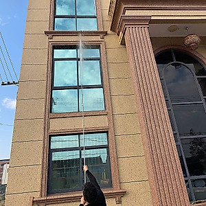 M MINGLE Pressure Washer Wand Extension, Gutter Cleaner Attachment for Pressure Washer Nozzle, 1/4 Inch Quick Connect