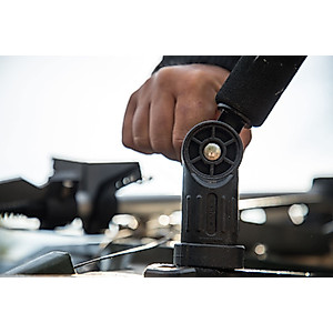 YakAttack Complete LockNLoad Mounting Base, Plastic, Storage Rack, 20 in