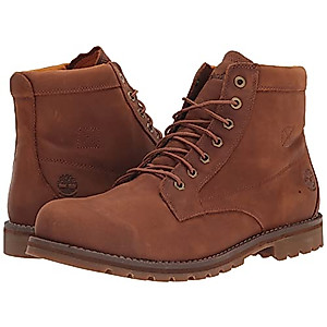 Timberland Men's Redwood Falls Waterproof Boots, Rust Full Grain, 10