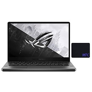 ASUS ROG Zephyrus G14 14" VR Ready FHD Gaming Laptop, 8 cores AMD Ryzen 7 5800HS, Backlight, NVIDIA GeForce GTX 1650, Gray, Win 10, w MTC Mousepad(16GB RAM|512GB PCIe SSD)