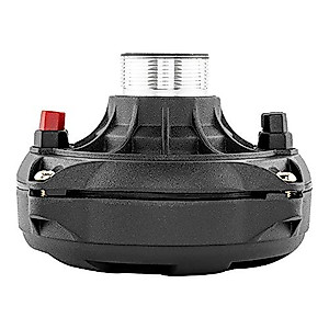 DS18 PRO-DR250TI 2” VC Tweeter Compression Driver - 300W Max, 200W RMS, 8 Ohms, Titanium Diaphragm, Aluminum Body, Set of 1