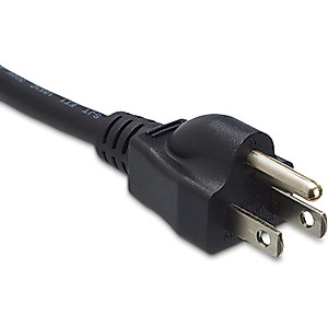 Xbox 360 3 Prong Notched Power Cable (Cord Only)