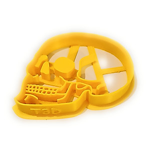 T3D Cookie Cutters Human Skull Cookie Cutter, Suitable for Cakes Biscuit and Fondant Cookie Mold for Homemade Treats