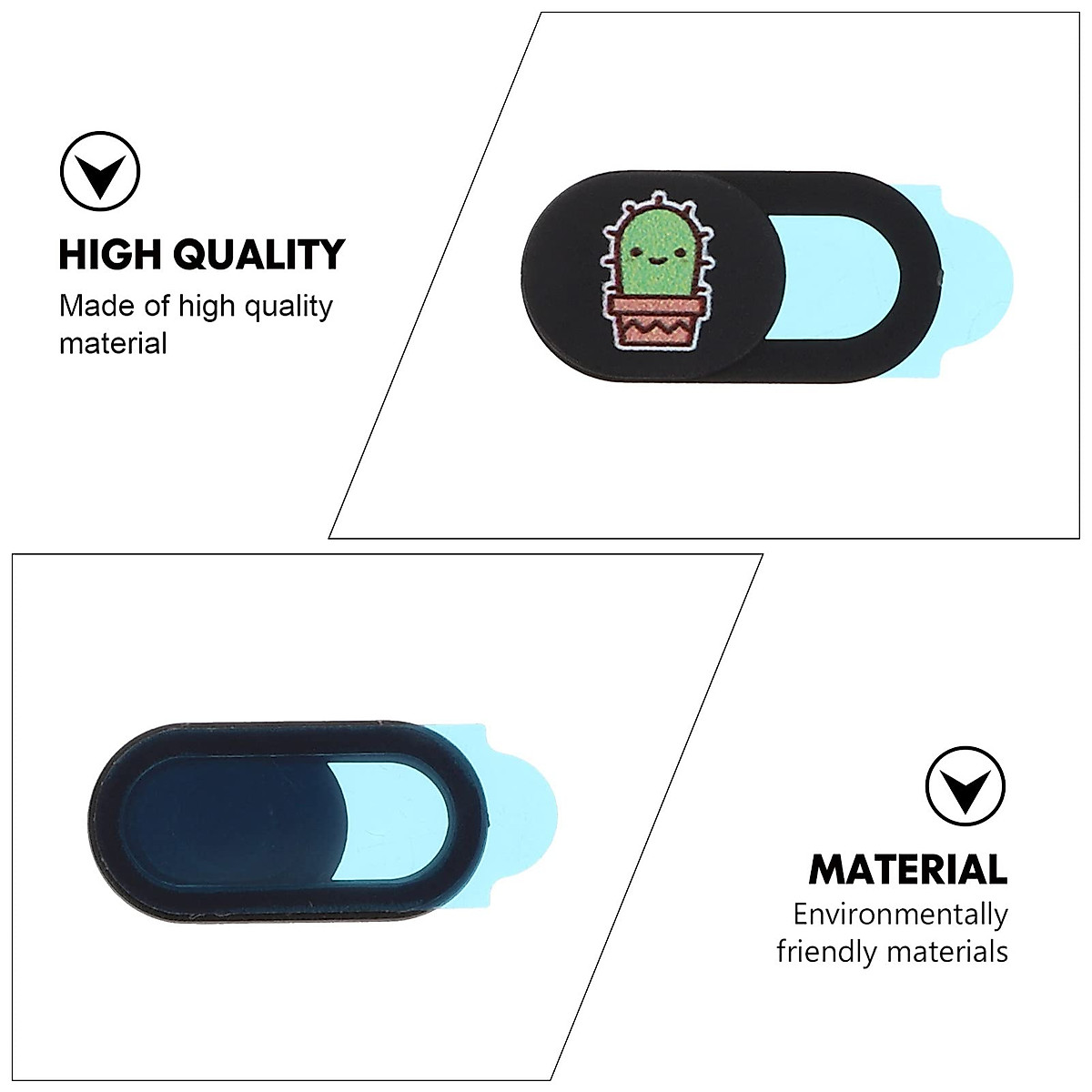 ibasenice 3pcs Privacy Cover Tablet Camera Covers Computer Lens Covers Tablet Webcam Lids Camera Protectors Privacy Lens Covers Webcam Lens Covers Laptop Webcam Covers Phone Webcam Covers