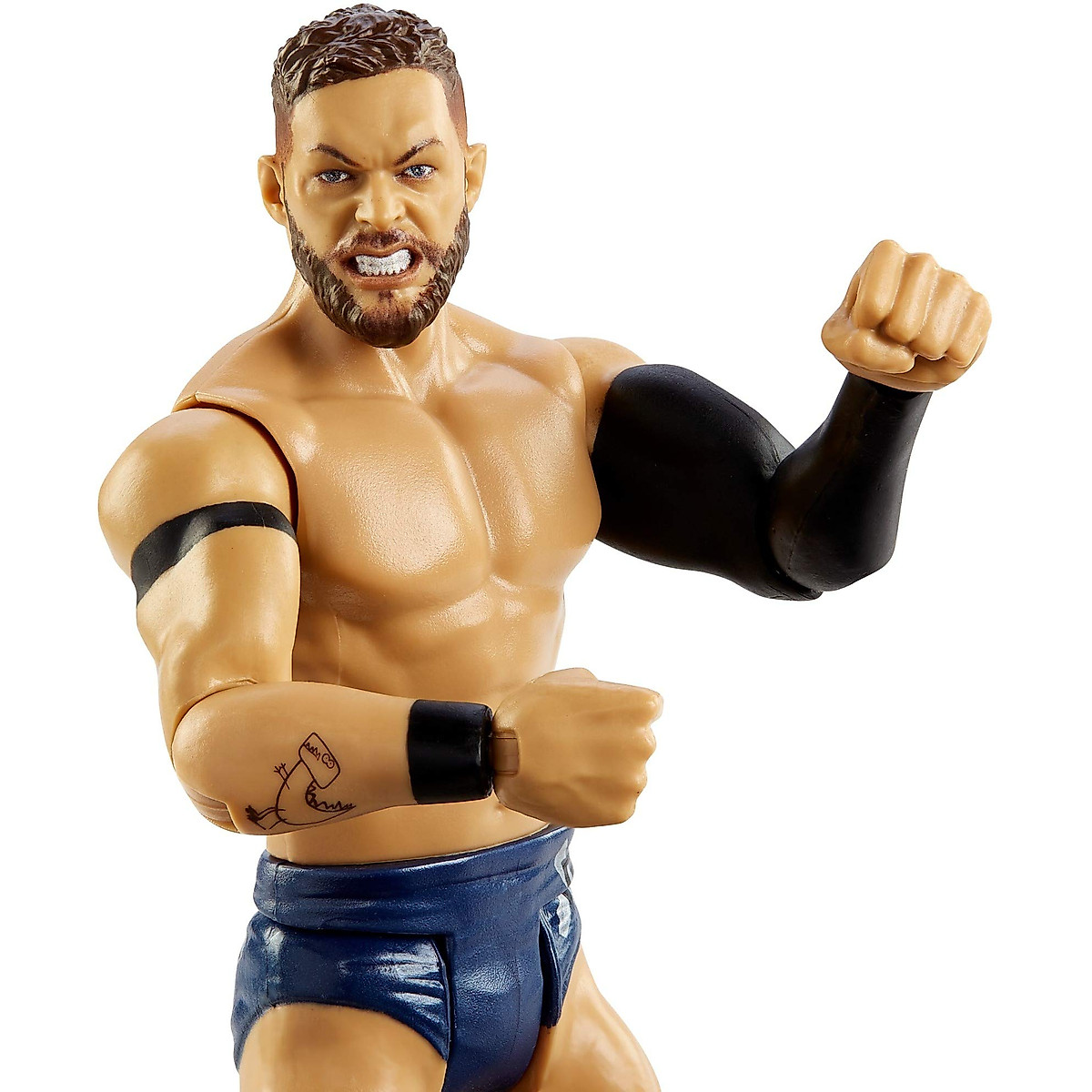 WWE Finn Balor Action Figure, Posable 6-in Collectible for Ages 6 Years Old and Up
