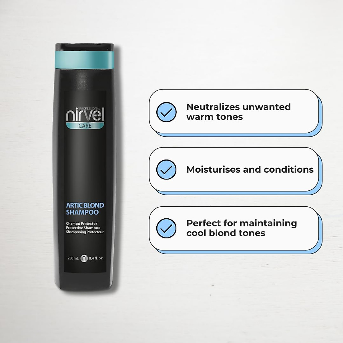 Nirvel Artic Blond Shampoo