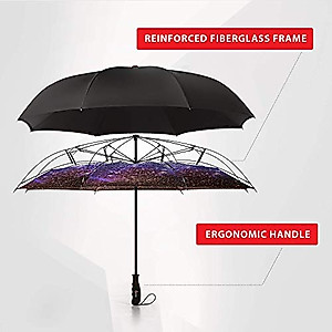 Repel Umbrella Inverted Umbrella for Rain - Windproof Reverse Umbrella w/ 8 Fiberglass Reinforced Ribs - Easy Open/Close Upside Down Umbrella - Large Inside Out Umbrella for Rain and UV Protection