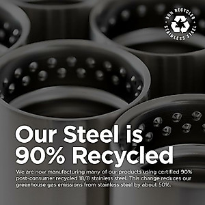 Klean Kanteen Rise Tumbler with Flip Lid Stainless Steel Old Gold 473 ml 1010214