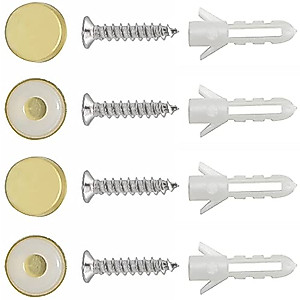 Dianoo 27.5cm Gold Wine Glass Rack Under Cabinet, Wine Glass Holder Under Shelf, Stemware Rack, Wine Glasses Storage Hanger, 2 Rows