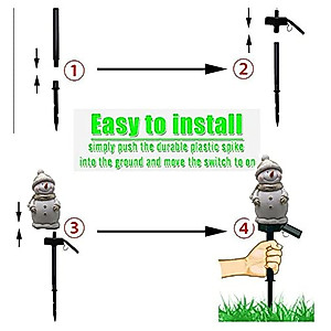 Solar LED Christmas Garden Lawns Snowman Plug Lights,Waterproof Courtyard Solar Stake Decorations Light,Solar Garden Light,Christmas Party Home Outdoor Landscape Pathway Lighting Ornaments