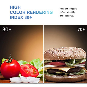 KLG 2 x E17 LED Bulbs, for Under Microwave Light Bulbs, Over Stove Lights, Home Lighting, Warm White 3000K, 4W 40W Halogen/Incandescent Bulbs Replacement,AC110-130V Non-dimmable