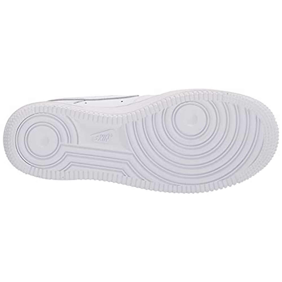 Nike Women's Air Force, White,Metallic Logo, 12 US