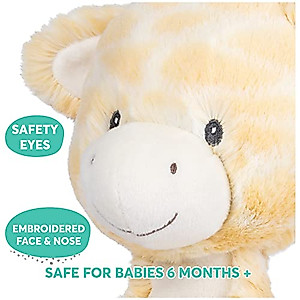 Baby GUND Lil’ Luvs Collection, Bodi Giraffe Premium Plush Stuffed Animal for Babies, Yellow/Brown, 12”