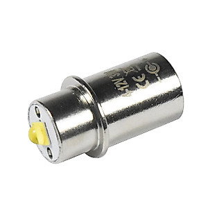 HQRP High Power 3w LED Bulb Compatible with Maglite 3D 4D 5D 6D / 3C 4C 5C 6C / 3-4-5-6 D/C Cell Torch Flashlights Conversion Bulb Upgrade