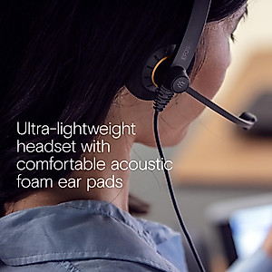 Sennheiser Consumer Audio SC 60 USB ML (504547) - Double-Sided Business Headset | For Skype for Business | with HD Sound, Noise-Cancelling Microphone, & USB Connector (Black)