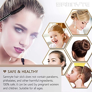 Hair Finishing Stick, 2 Pack - 0.7 Fl.Oz Hair Mascara for Taming Flyaways, Not-Greasy Hair Gel Stick