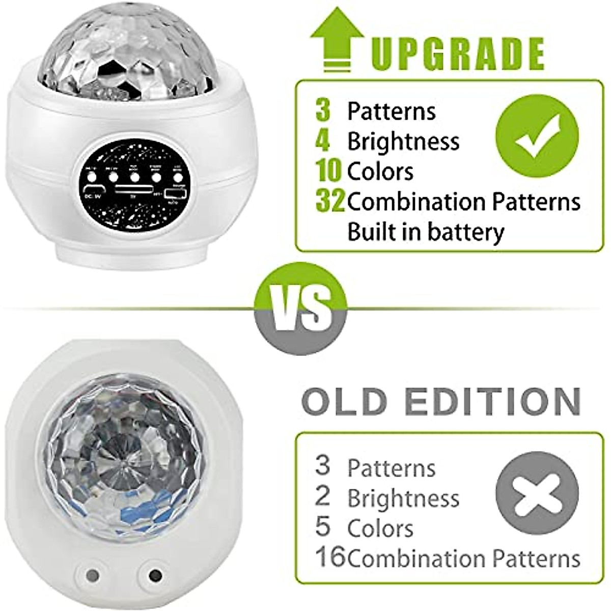 Star Projector Light,Star Galaxy Projector,with Bluetooth Speaker Remote Control,Galaxy Projector for Bedroom Adults,Starry Night Light Projector for Kids Adults Christmas Gift