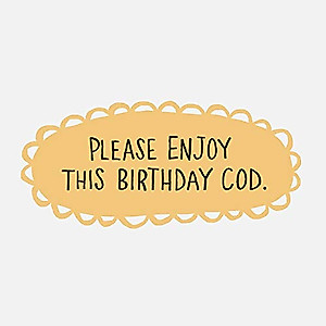 Hallmark Shoebox Funny Birthday Card (Birthday Cod)