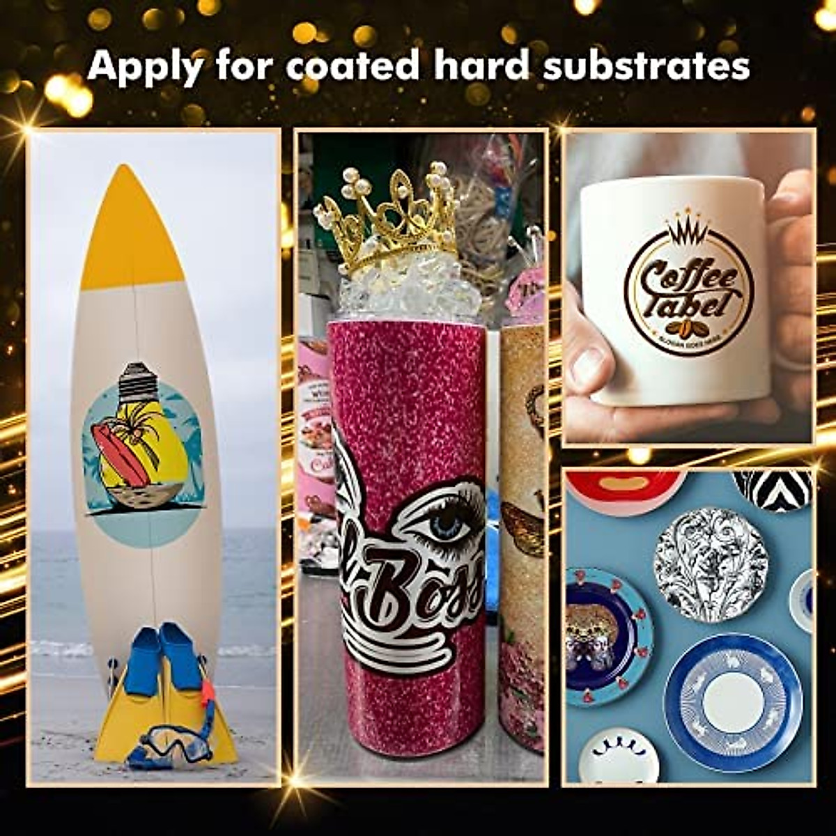 Sublimation Paper 8.5x11 170 Sheets for Heat Transfer DIY Gift Work with any Printer which Match Sublimation Ink